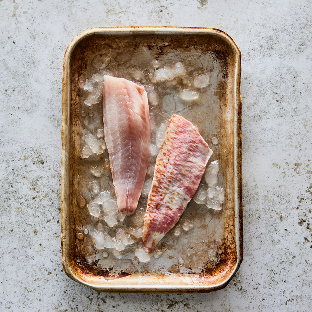 Red Mullet Fish Sicilian Style Red Mullet With Capers